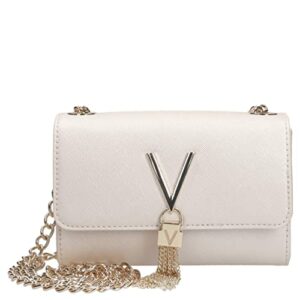 valentino divina sa satchel platino, platino