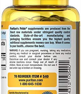 Puritans Pride Vitamin E-400 iu Naturally Sourced-100 Count (540)