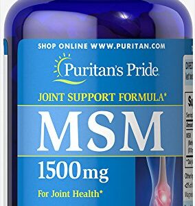 Puritan's Pride MSM 1500 mg