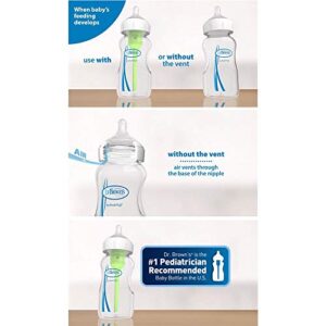 Dr. Brown's 5 oz Options+ Wide-Neck Bottles, 3-Pack