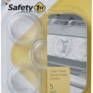 Safety 1st Child Proof Clear View Stove Knob Covers (Set of 5)