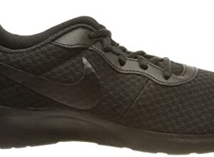 Nike Womens Tanjun Black/Black-Barely Volt 9