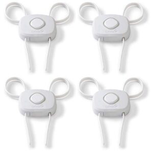 safety 1st outsmart™ flex lock, white, 4 pack