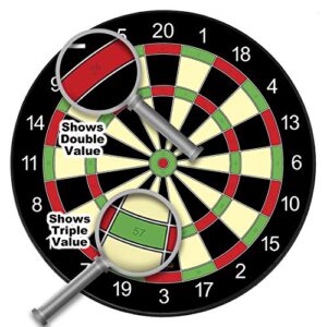 Magnetic Dart Board Game – 12pcs – Best Kids Magnetic Darts Boys Toys Gifts Indoor Outdoor Games for Family and Friends – Safe Dart Game Set for All Ages 5 6 7 8 9 10 11 12 Year Old Kids and Adults