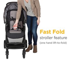 Safety 1st Smooth Ride Travel System with OnBoard 35 LT Infant Car Seat, Monument