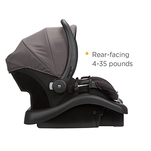 Safety 1st Smooth Ride Travel System with OnBoard 35 LT Infant Car Seat, Monument