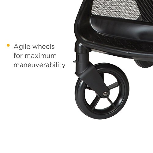 Safety 1st Smooth Ride Travel System with OnBoard 35 LT Infant Car Seat, Monument