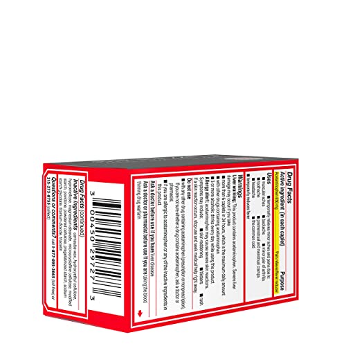 Tylenol 8 Hour Muscle Aches & Pain Acetaminophen Tablets for Muscle & Back Pain, 24 Count