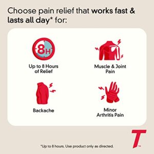 Tylenol 8 Hour Muscle Aches & Pain Acetaminophen Tablets for Muscle & Back Pain, 24 Count