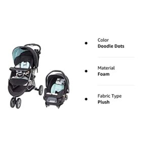 Baby Trend EZ Ride 35 Travel System, Doodle Dots