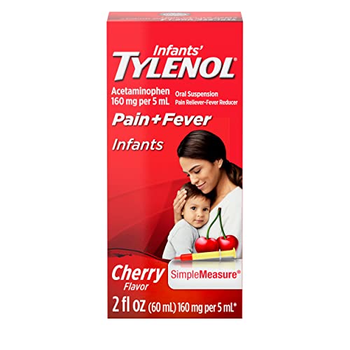 Tylenol Infants Acetaminophen Liquid Medicine, Cherry, 2 fl. oz