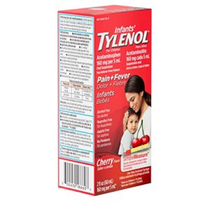 Tylenol Infants Acetaminophen Liquid Medicine, Cherry, 2 fl. oz