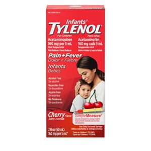 Tylenol Infants Acetaminophen Liquid Medicine, Cherry, 2 fl. oz