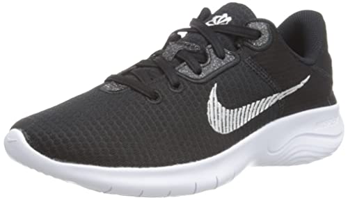 Nike Women's Flex Experience Run 11 NN Running Shoe, Black/White-DK Smoke Grey, 10 M US