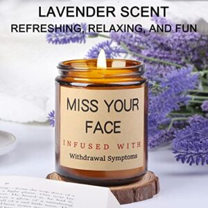 Gifts for Women Best Friends, Birthday Valentine Gifts for Her Him Girlfriend Wife Coworker Boy Friend, Soy Wax Lavender Scent