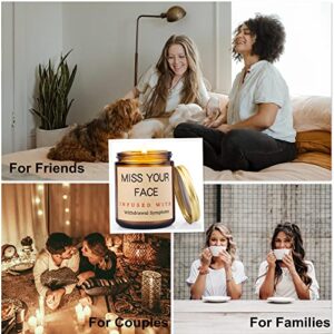 Gifts for Women Best Friends, Birthday Valentine Gifts for Her Him Girlfriend Wife Coworker Boy Friend, Soy Wax Lavender Scent