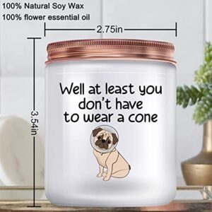 Get Well Soon Gifts for Women or Men, Funny Cute After Surgery Cancer Recovery Feel Better Thinking of You Candle Gifts for Friend Mom Daughter Sister Coworker Girlfriend Her Him - Lavender Scented