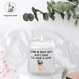 Get Well Soon Gifts for Women or Men, Funny Cute After Surgery Cancer Recovery Feel Better Thinking of You Candle Gifts for Friend Mom Daughter Sister Coworker Girlfriend Her Him - Lavender Scented