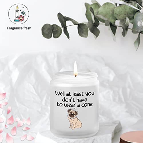 Get Well Soon Gifts for Women or Men, Funny Cute After Surgery Cancer Recovery Feel Better Thinking of You Candle Gifts for Friend Mom Daughter Sister Coworker Girlfriend Her Him - Lavender Scented