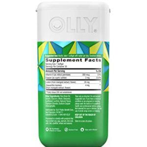 OLLY Ultra Strength Eye Softgels, Blue Light Eye Supplement with Lutein and Zeaxanthin, Supports Eye Health, Reduces Eye Strain, 30 Day Supply - 30 Count