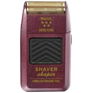 wahl professional 5-star series rechargeable shaver/shaper #8061-100 – up to 60 minutes of run time – bump-free, ultra-close shave