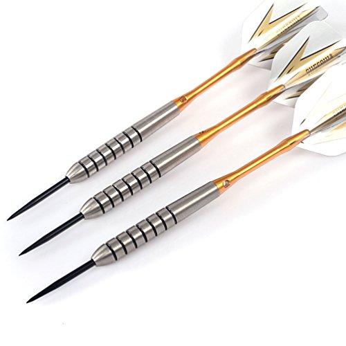 CUESOUL 19 Grams Tungsten Steel Tip Darts Set 90% Tungsten