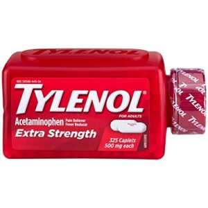 325 – 500 mg caplets – tylenol extra strength caplets – 325 ct.