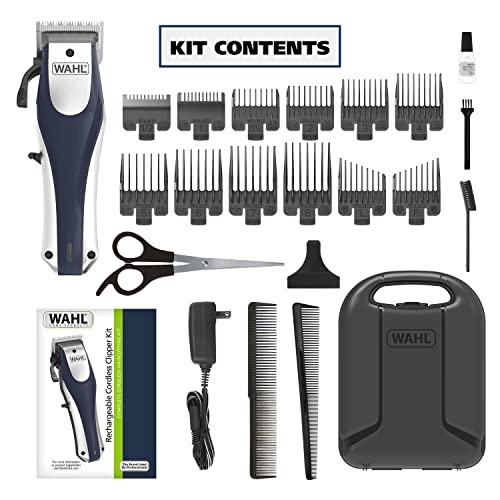 Wahl Lithium Ion Pro Rechargeable Cord/Cordless Hair Clipper Kit for Men, Woman, & Children with Smart Charge Technology for Convenient at Home Haircutting - Model 79470