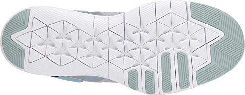 Nike Women's Flex Trainer 9 Cross, Wolf Grey/Pure Platinum-Ocean Cube-White, 7.5 Regular US