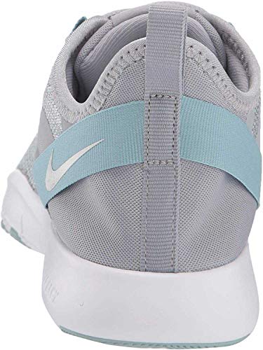 Nike Women's Flex Trainer 9 Cross, Wolf Grey/Pure Platinum-Ocean Cube-White, 7.5 Regular US