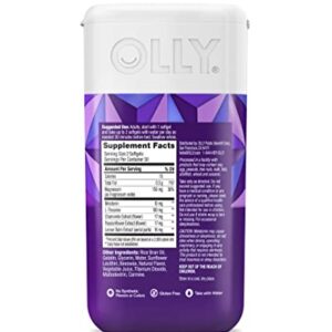 OLLY Ultra Strength Sleep Softgels, 10mg Melatonin, L-Theanine, Chamomile, Magnesium, Lemon Balm, Supports Deep Restful Sleep, Nighttime Sleep Aid, Non Habit-Forming - 60 Count