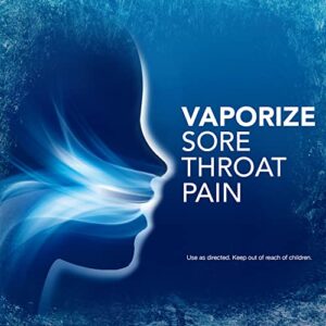 VapoCOOL Severe, Medicated Drops, Menthol Soothes Sore Throat Pain Caused by Cough, Winterfrost Flavor, 225 Drops (5 Packs of 45)