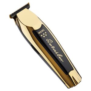 wahl professional 5 star gold cordless detailer li trimmer for professional barbers and stylists