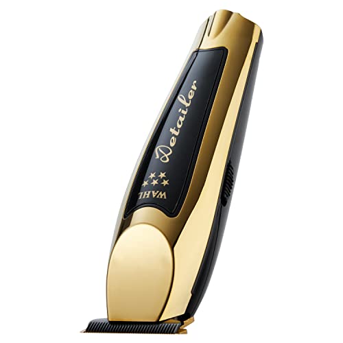 Wahl Professional 5 Star Gold Cordless Detailer Li Trimmer for Professional Barbers and Stylists