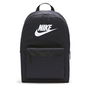 nike sport, black/black/white, 43cm h x 30cm w x 15cm d