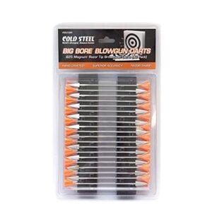 cold steel razor tip broadhead dart b625br (40 pack)