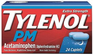 tylenol pm es caplet 24ct size 24ct