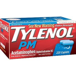 tylenol pm caplets – 225 ct. bottle