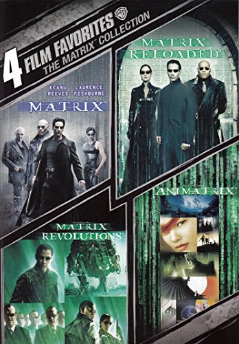 4 Film Favorites: The Matrix Collection (The Matrix / The Matrix Reloaded / The Matrix Revolutions / The Animatrix)