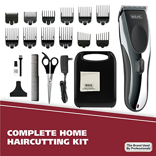 Wahl Clipper Rechargeable Cord/Cordless Haircutting & Trimming Kit for Heads, Longer Beards, & All Body Grooming - Model 79434