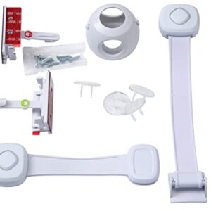 Safety 1st Room Solutions: No-Tools Baby Proof Deluxe Bathroom Safety Kit - Includes Locks for Toilet, Cabinet, Drawers, and More