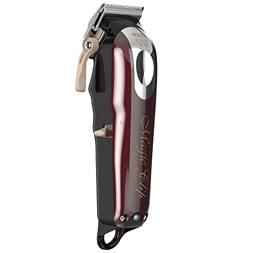 Wahl 5 Star Cordless Magic Clip, Professional Hair Clippers, Pro Haircutting Kit, Clippers for Blunt Cuts, Adjustable Taper Lever, Crunch Blade, Cordless, Lightweight, Barbers Supplies