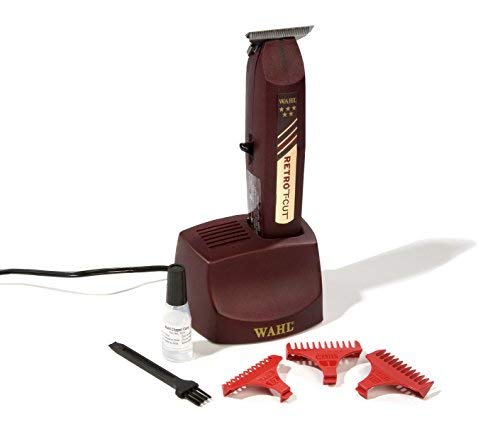 Wahl Professional- 5 Star Series Cordless Retro T-Cut Trimmer #8412 Great for Professional Stylists and Barbers 60 Minute Run Time