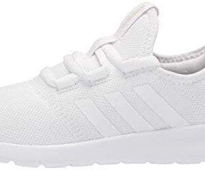 adidas womens Cloudfoam Pure 2.0 Running Shoes, White/White/Grey, 9 US