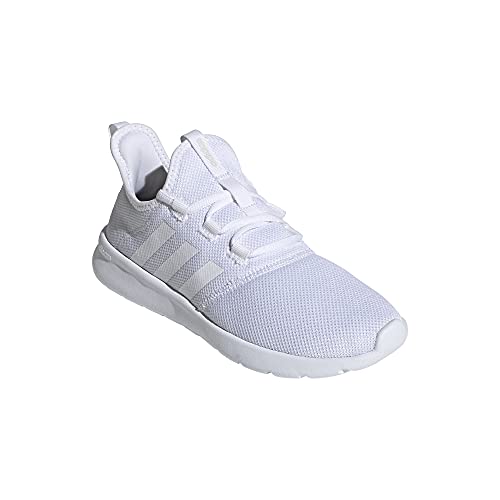 adidas womens Cloudfoam Pure 2.0 Running Shoes, White/White/Grey, 9 US