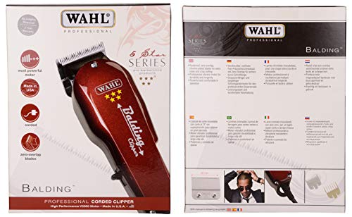 5 Star Balding Clipper - Model # 8110 - Red