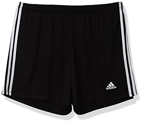 adidas womens Squadra 21 Shorts, Black/White, Medium US