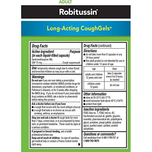 Robitussin Capsules