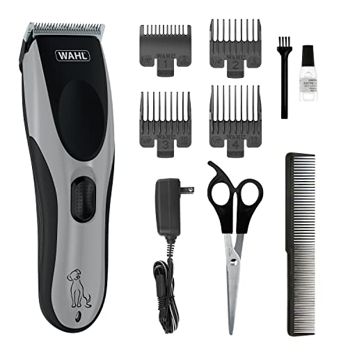 WAHL Easy Pro for Pets, Rechargeable Dog Grooming Kit – Heavy-Duty Electric Dog Clippers for Dogs & Cats with Fine to Medium Coats - Model 9549