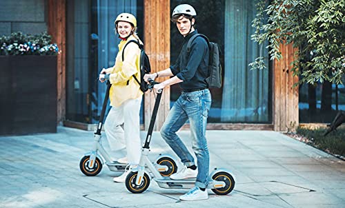 Segway Ninebot MAX G30LP Electric Kick Scooter, Up to 25 Miles Long-range Battery, Max Speed 18.6 MPH, Lightweight and Foldable, Gray